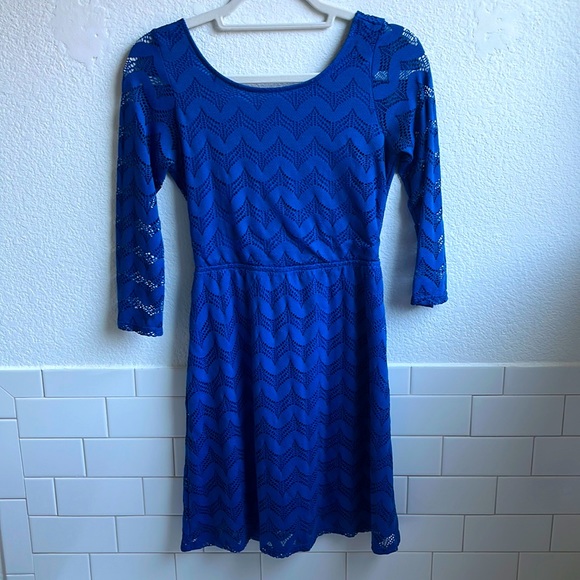 Francesca's Collections | Dresses | Royal Blue Formal Dress | Poshmark